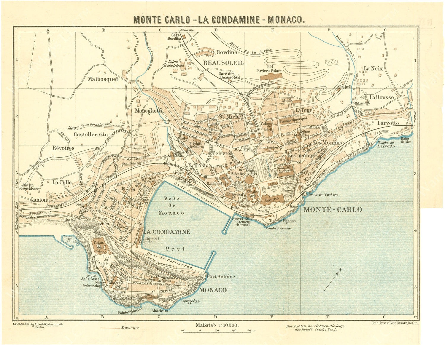 Monaco 1927 – WardMaps LLC
