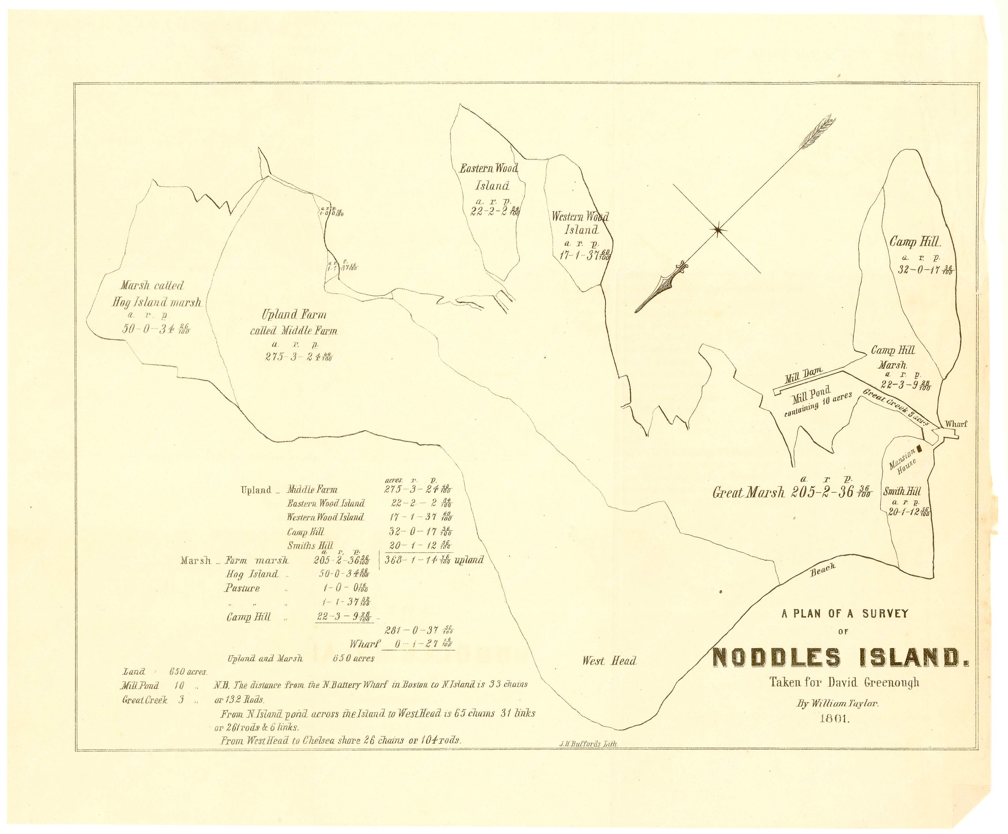 Noddles Island (East Boston), Massachusetts 1901 – WardMaps LLC