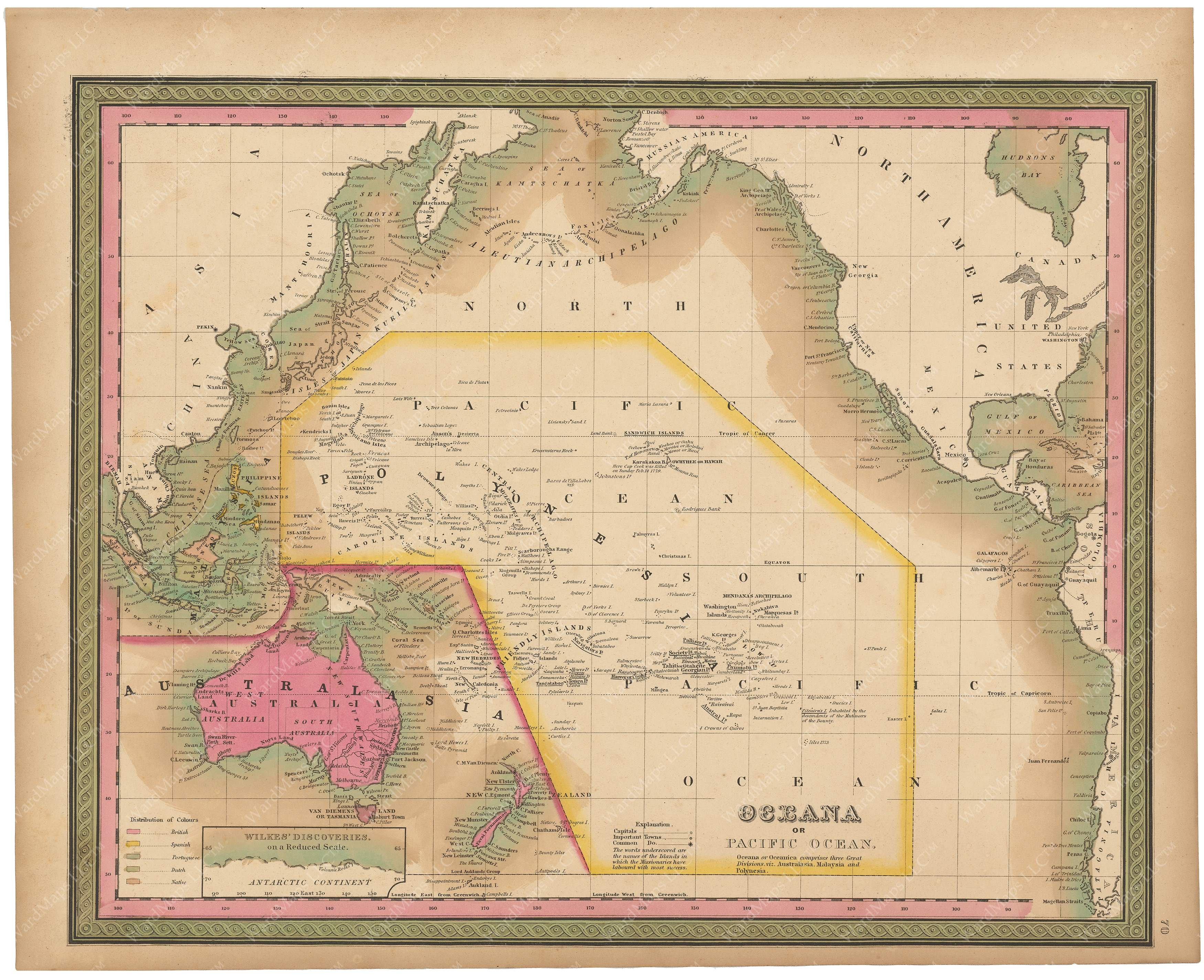 Oceania 1847 – WardMaps LLC