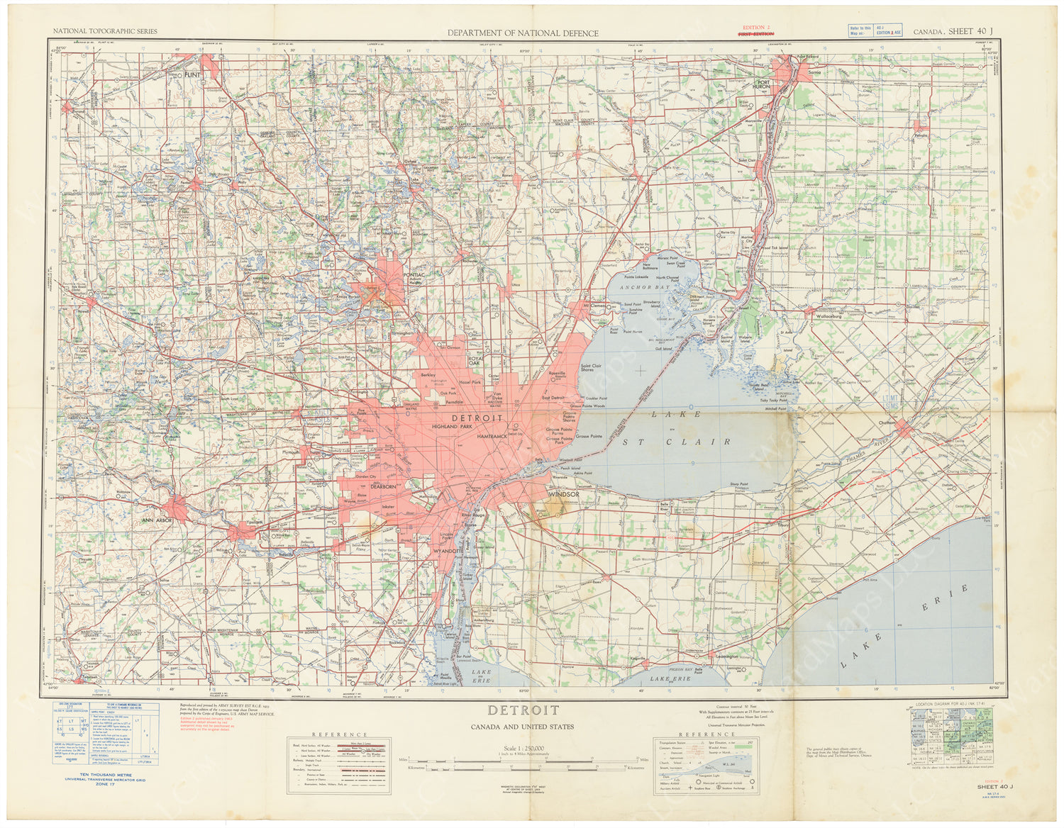 Michigan Topographic Maps – WardMaps LLC