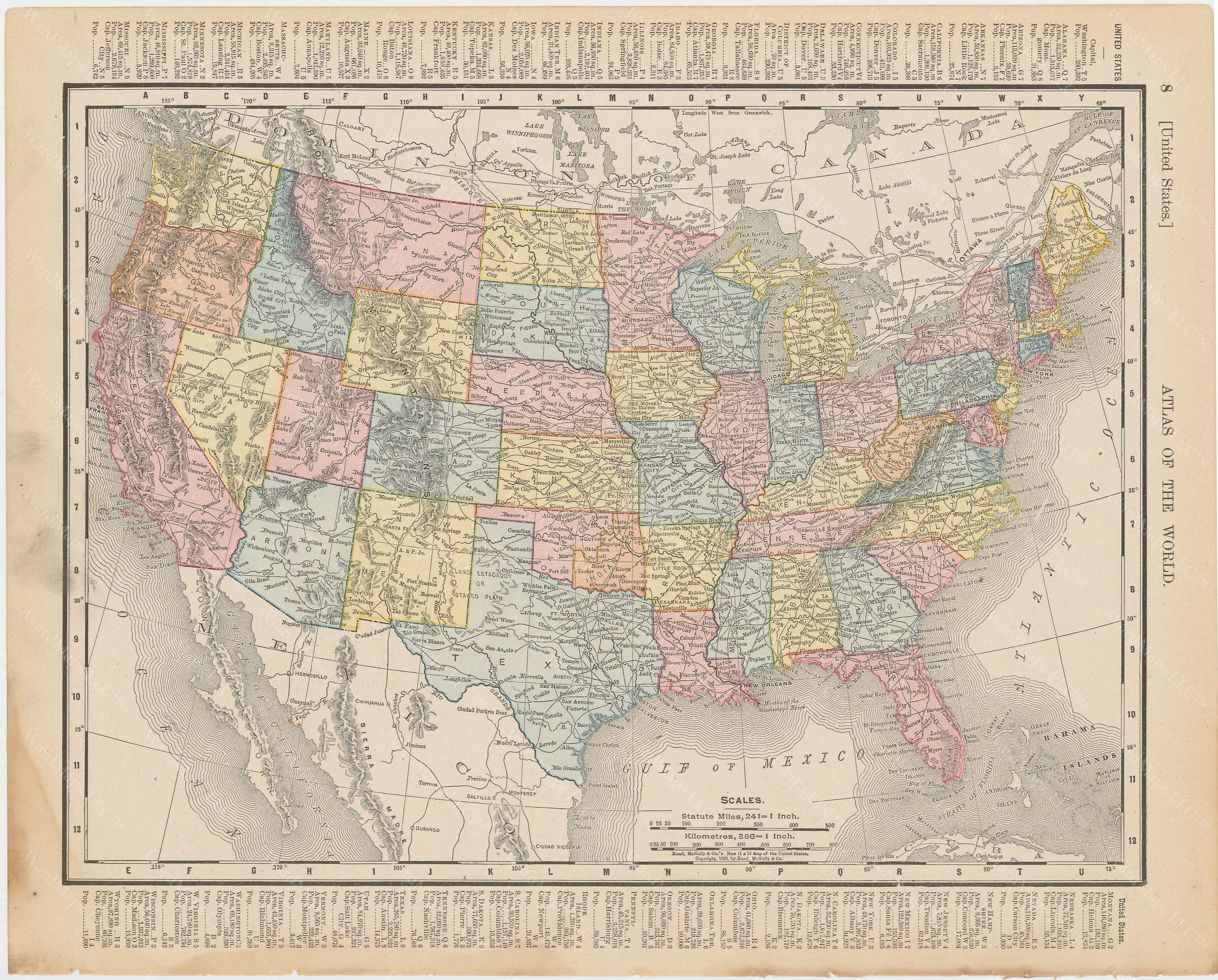 United States 1900 – WardMaps LLC