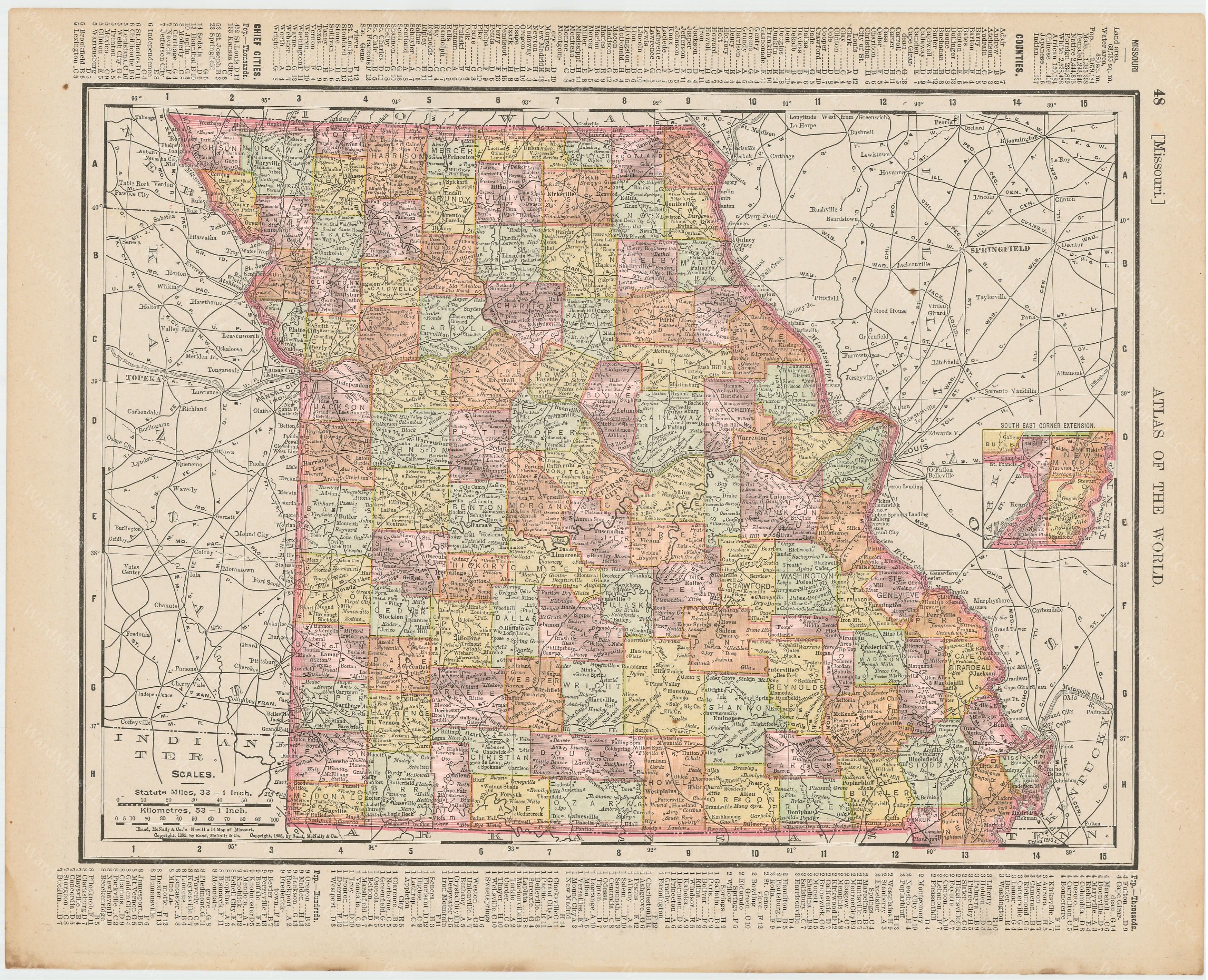 Missouri 1900 – WardMaps LLC