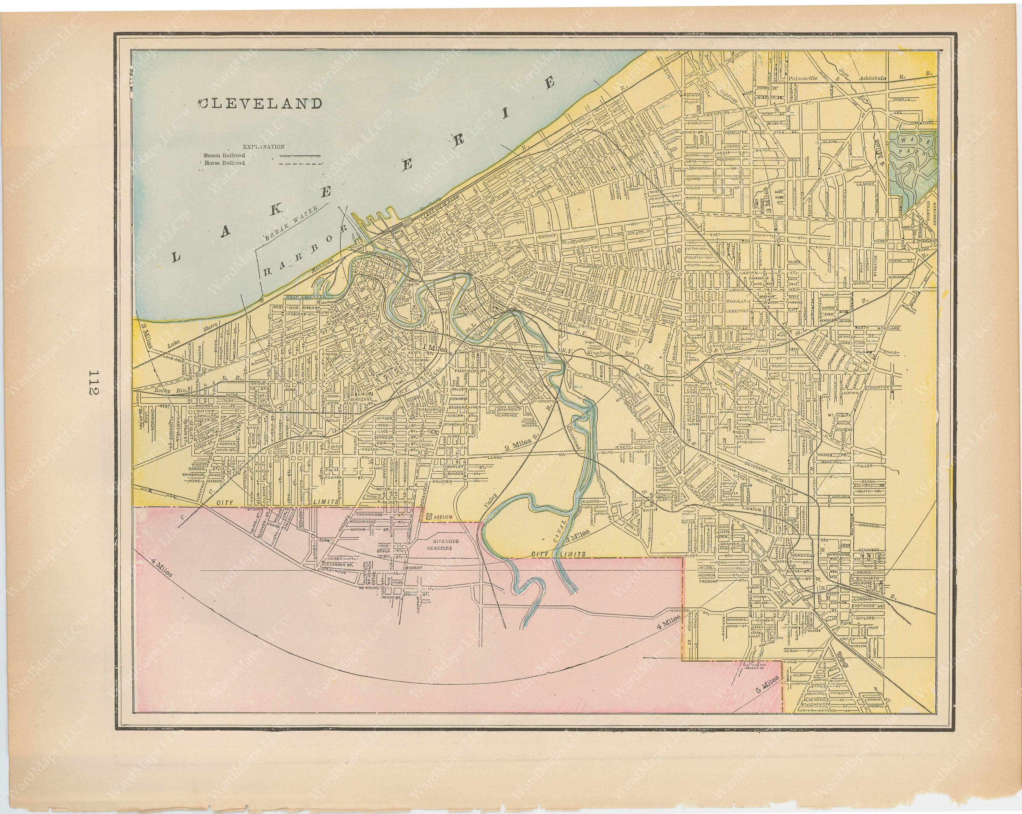 Cleveland, Ohio 1894 – WardMaps LLC