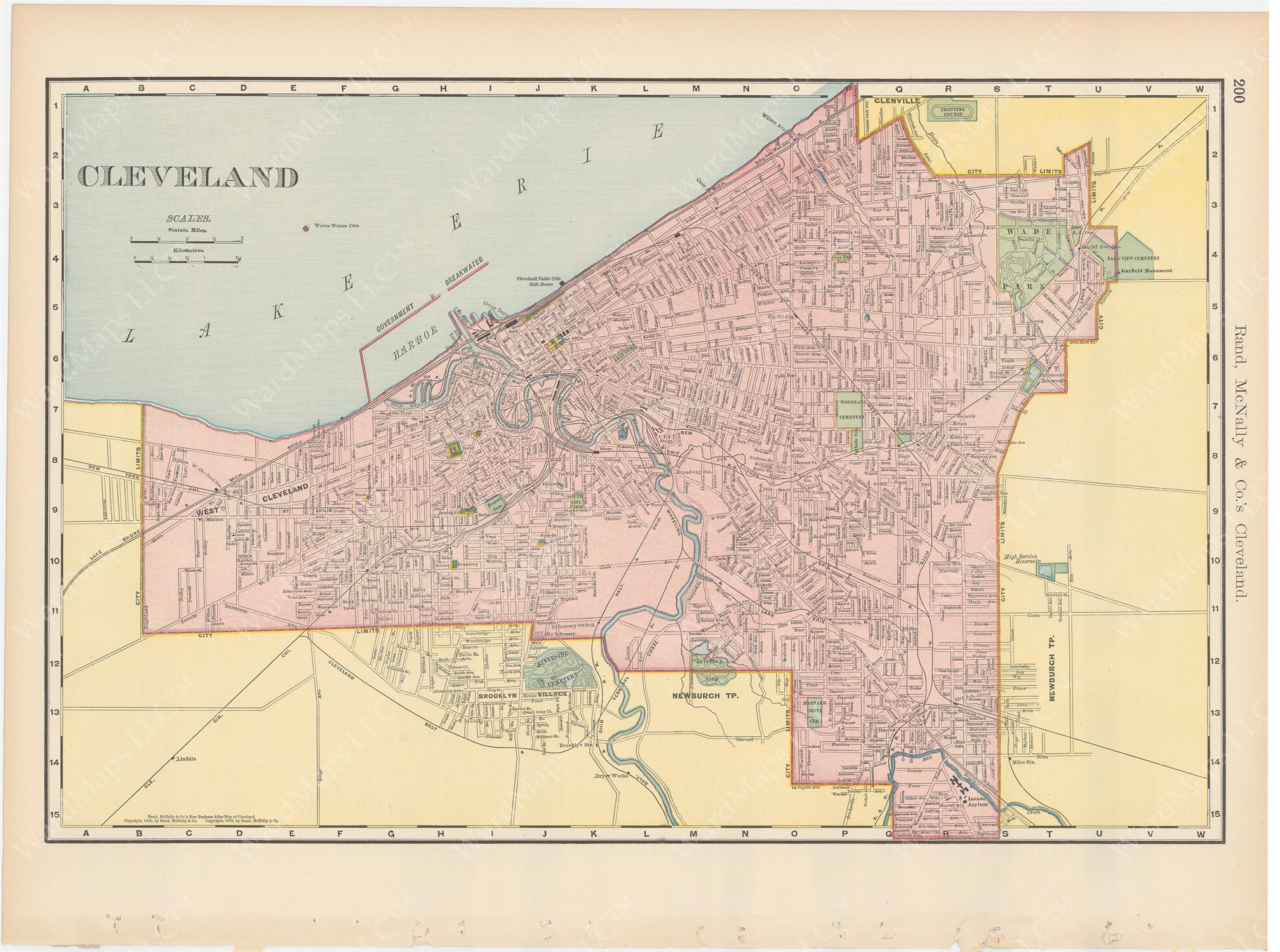 Cleveland, Ohio 1903 – WardMaps LLC