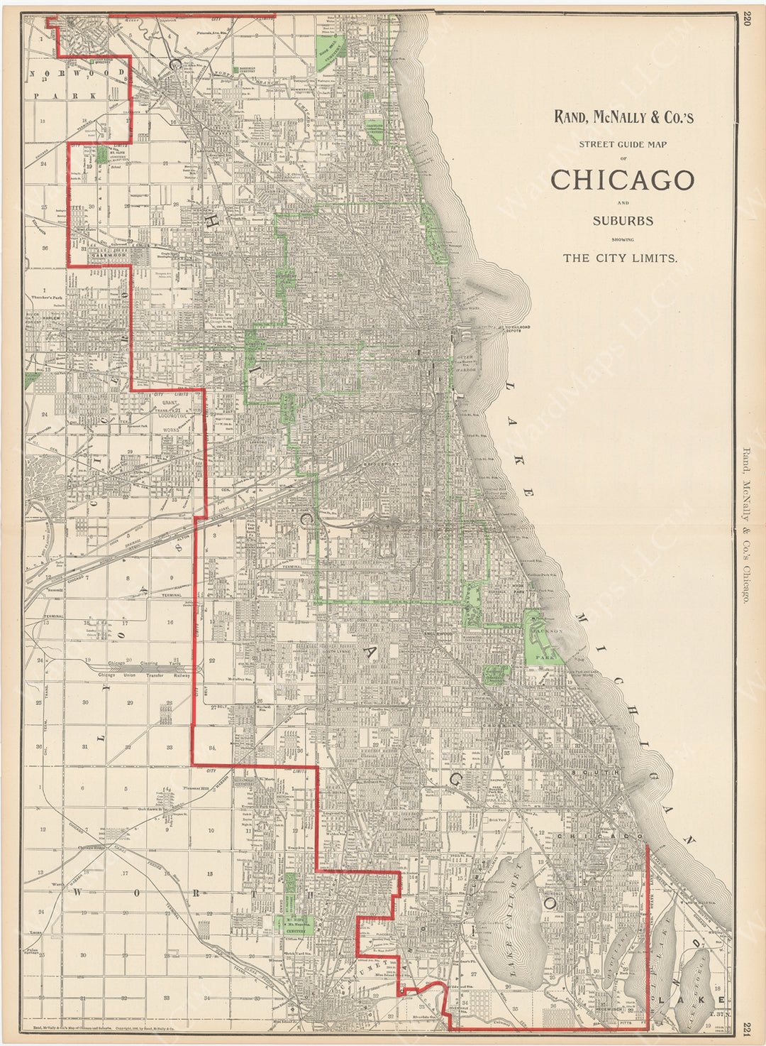 Greater Chicago, Illinois 1903 – WardMaps LLC