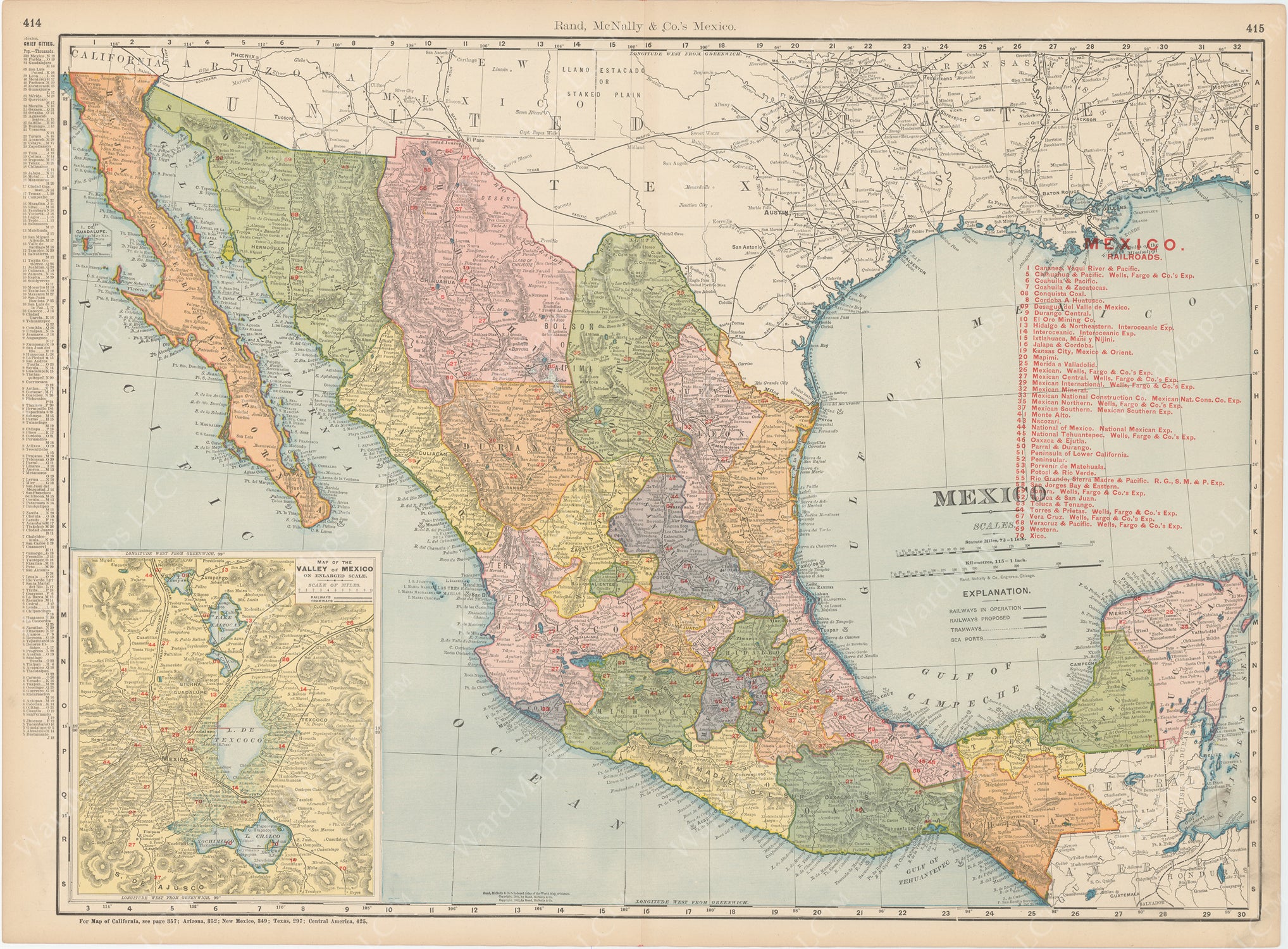 Mexico 1903 – WardMaps LLC