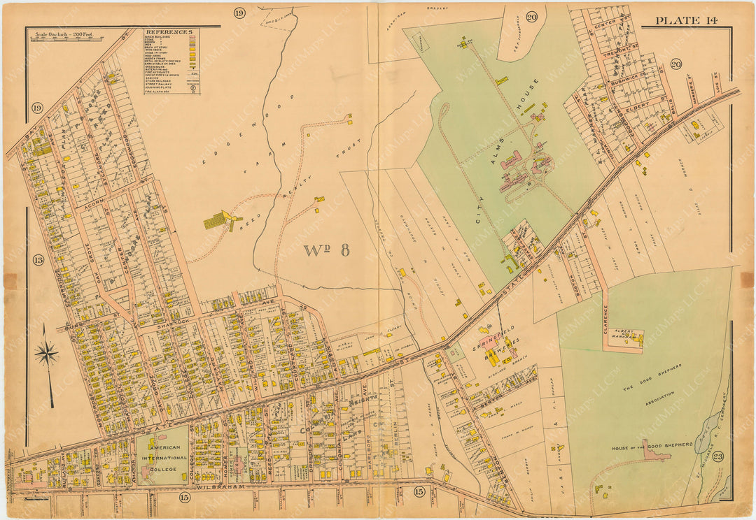 Springfield, Massachusetts 1910 Plate 014 – WardMaps LLC