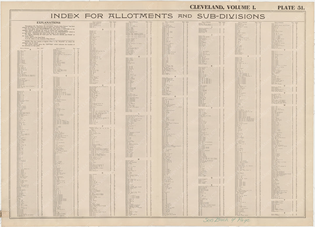 Cleveland, Ohio, Vol. 1, 1912 Plate 051 – WardMaps LLC