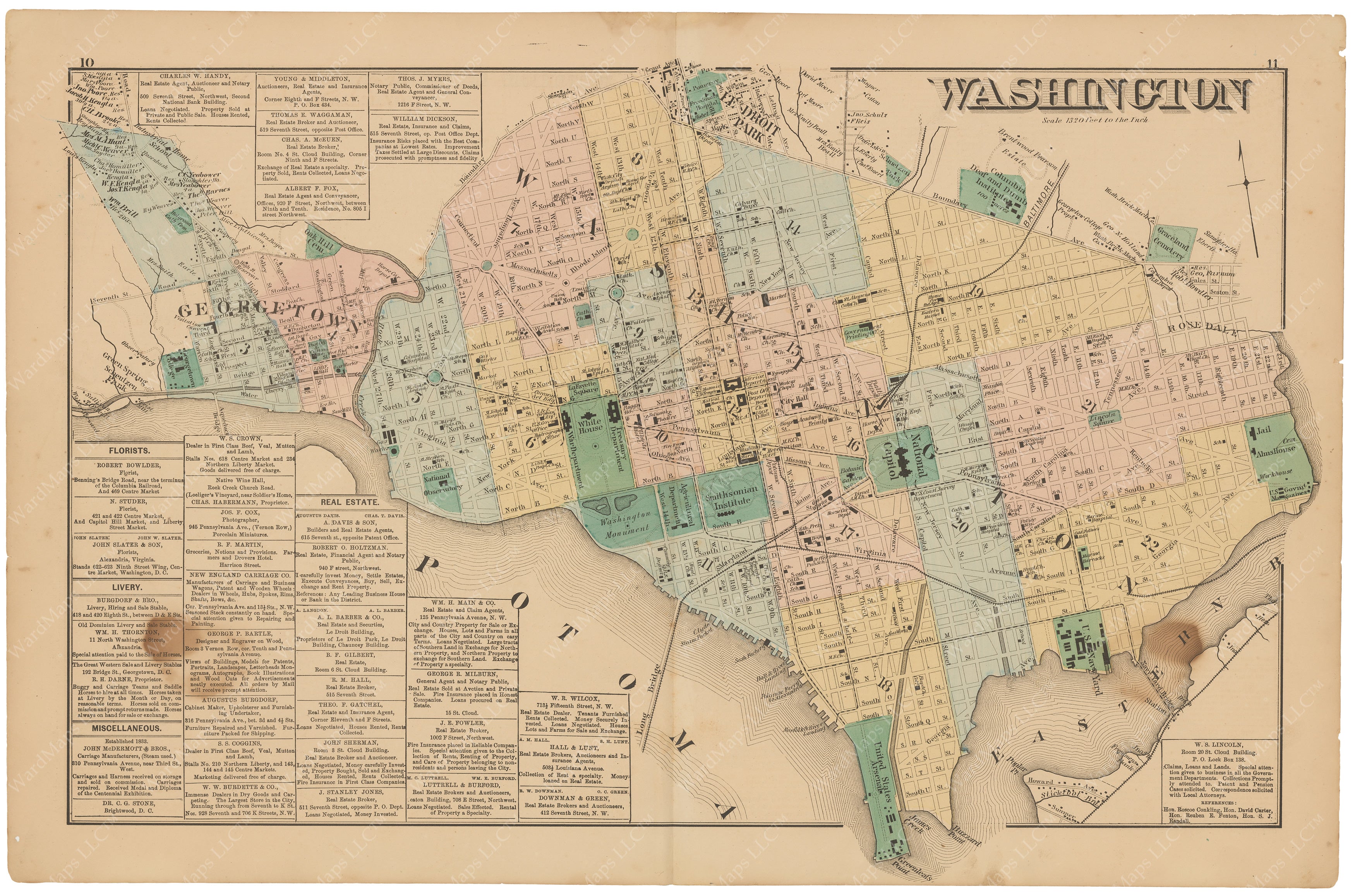 Washington, D.C. 1878 – WardMaps LLC