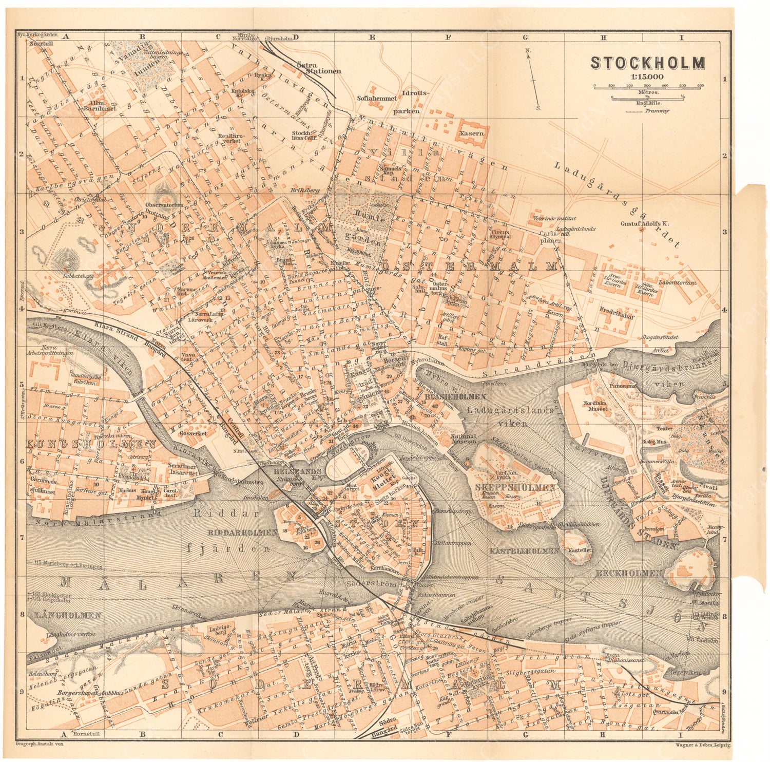 Stockholm, Sweden 1898 – WardMaps LLC