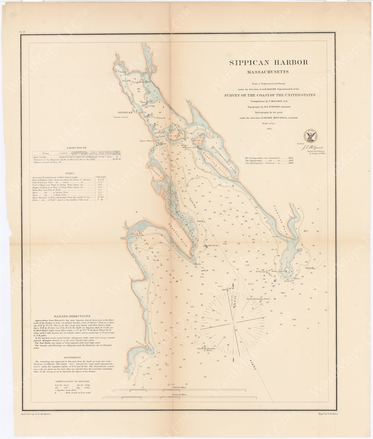 Marion, Massachusetts 1864: Sippican Harbor – WardMaps LLC