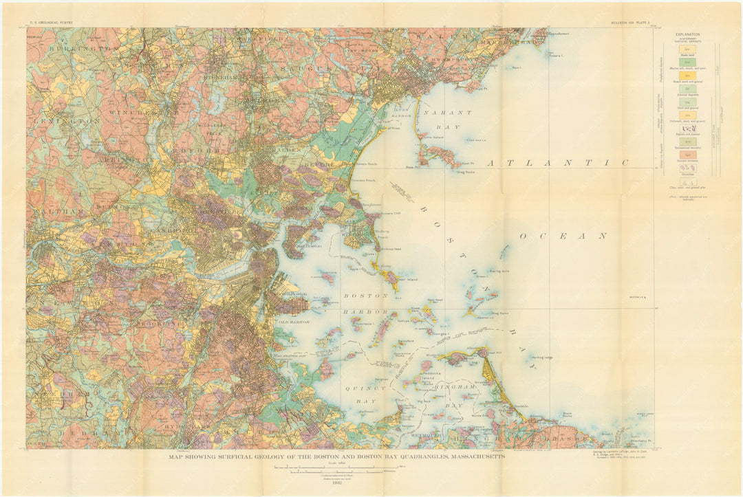 Geology (Surficial) of Greater Boston and Boston Bay, Massachusetts 19 ...