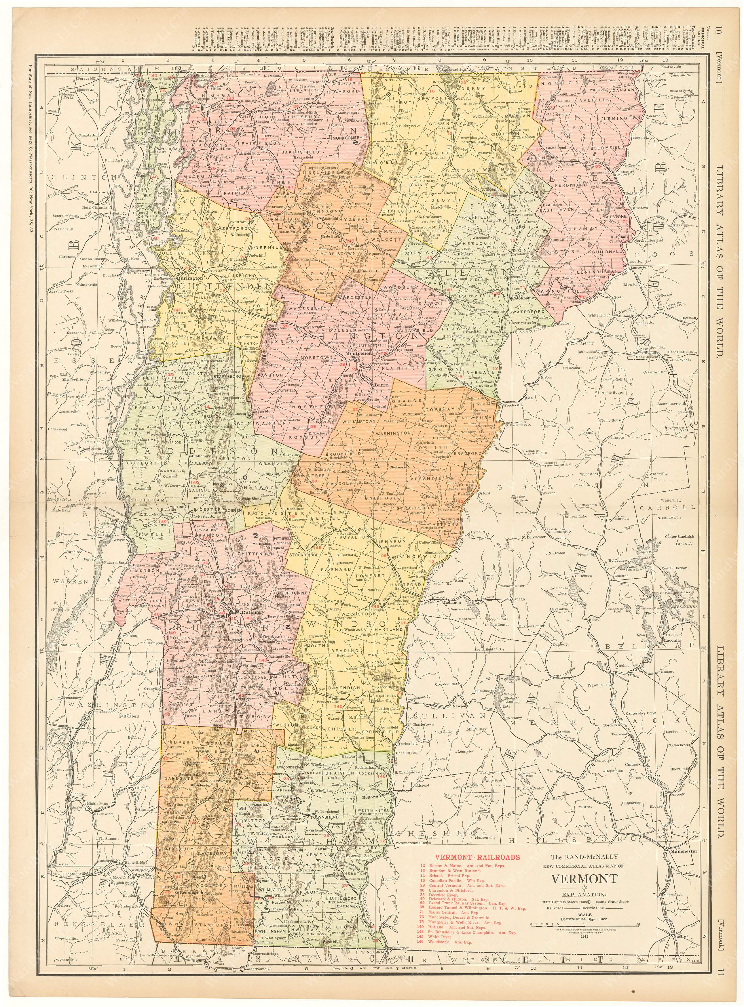 Vermont 1912 – WardMaps LLC