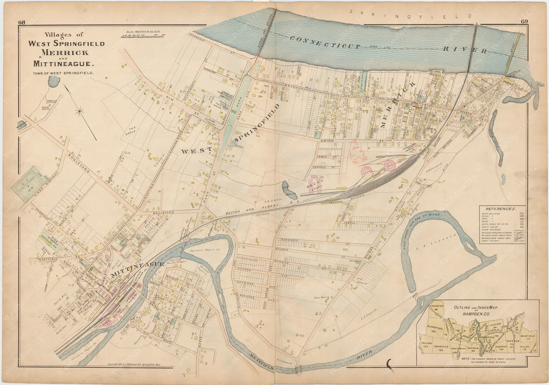 Map Of West Springfield