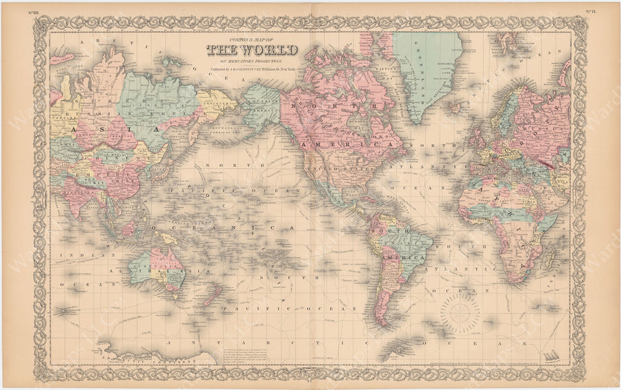 World 1856 – WardMaps LLC
